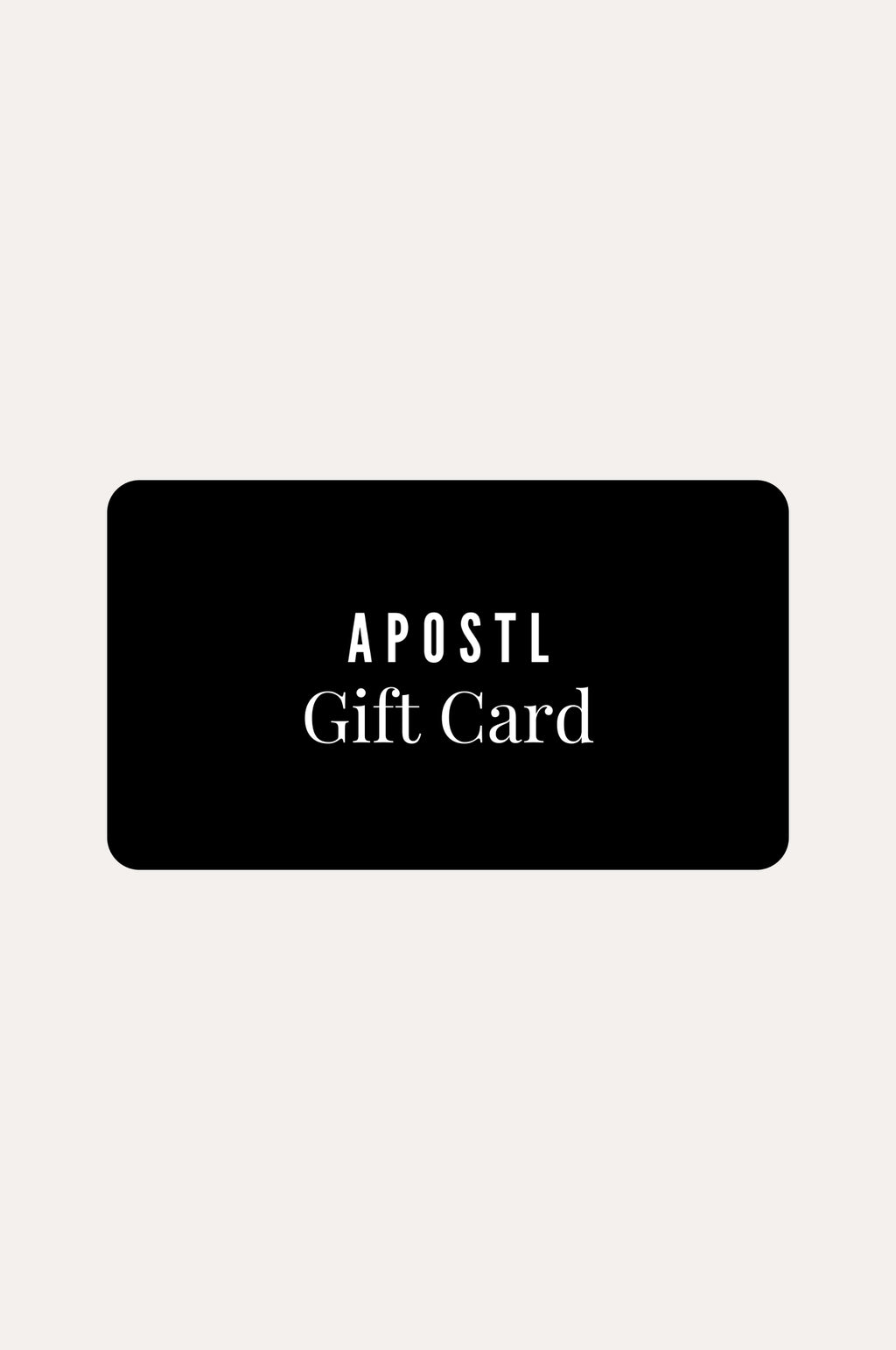 ELECTRONIC GIFT VOUCHER | Apostl