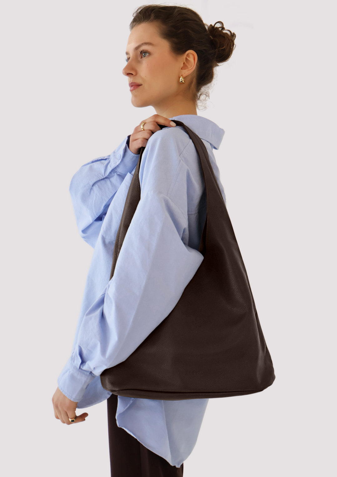 Lola Slouch Tote - Chocolate | Apostl
